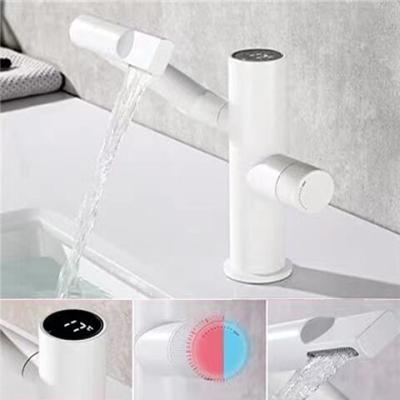 China OEM Universal 1080 Swivel Robotic Arm Rotating Faucet Tap Digital Display for sale