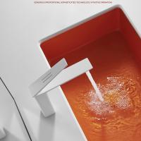 China 2KG Household Bathroom Kitchen Faucet Tap White Hot And Cold All Copper Cuprum for sale
