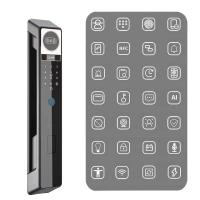 China Custom Biometric Front Door Lock Fingerprint Deadbolt Lock With App for sale