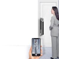 China Custom Biometric Front Door Lock Fingerprint Deadbolt Lock With App for sale