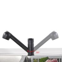 China Universal Telescopic Pull Out Sink Faucet 40cm For Kitchen for sale