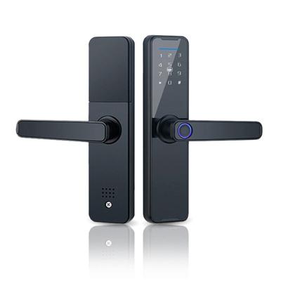China Keyless Entry Biometric Mortise Lock Fingerprint Keypad Door Lock for sale