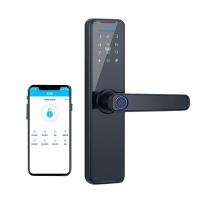 China Keyless Entry Biometric Mortise Lock Fingerprint Keypad Door Lock for sale