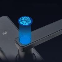 China Keyless Entry Biometric Mortise Lock Fingerprint Keypad Door Lock for sale