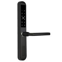 China Double Sided digital Smart Fingerprint Door Lock Swipe Card Stainless Steel for sale