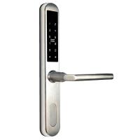 China Double Sided digital Smart Fingerprint Door Lock Swipe Card Stainless Steel for sale