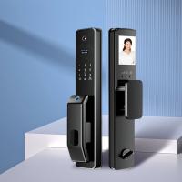 China Biometric Fingerprint Mortise Lock Face Recognition Electronic For Bedroom Door for sale