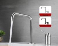 China Anti Corrosion Bathroom SUS304 Stainless Steel Faucet Tap Concealed Ceramic Spool for sale