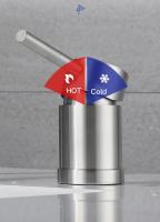China Anti Corrosion Bathroom SUS304 Stainless Steel Faucet Tap Concealed Ceramic Spool for sale