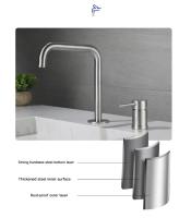 China Anti Corrosion Bathroom SUS304 Stainless Steel Faucet Tap Concealed Ceramic Spool for sale