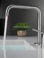 China Anti Corrosion Bathroom SUS304 Stainless Steel Faucet Tap Concealed Ceramic Spool for sale