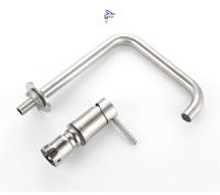 China Anti Corrosion Bathroom SUS304 Stainless Steel Faucet Tap Concealed Ceramic Spool for sale