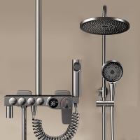 China Gunmetal Bathroom Aluminum Shower Head All Copper OEM for sale