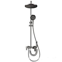 China Gunmetal Bathroom Aluminum Shower Head All Copper OEM for sale