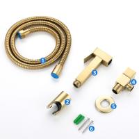China SUS304 Stainless Steel Brushed Aluminum Faucets Tap Single Cold For Sink for sale