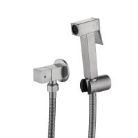 China Handheld SUS304 Stainless Steel Tap Black Bidet Toilet Bathroom for sale