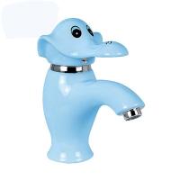 China Kindergarten Elephant Bathroom Faucet Tap Ceramic For Children's Washbasin Sink custom for sale