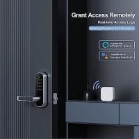 China Smart Keyless Wifi Fingerprint Door Lock Biometric Digital For Business for sale