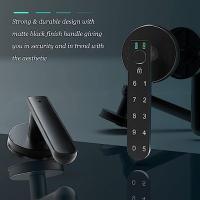 China Touchscreen Fingerprint Biometric Keypad Door Lock Keyless Entry for sale