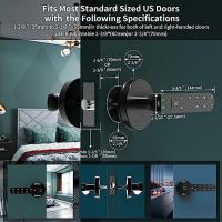 China Touchscreen Fingerprint Biometric Keypad Door Lock Keyless Entry for sale