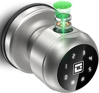 China ODM App Control Outdoor Biometric Smart Fingerprint Door Lock With Keypad for sale