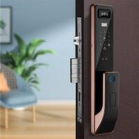 China 2.4Ghz WiFi Fingerprint Deadbolt Lock Biometric Door Lock for sale