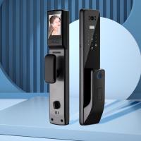 China 2.4Ghz WiFi Fingerprint Deadbolt Lock Biometric Door Lock for sale