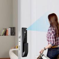 China 2.4Ghz WiFi Fingerprint Deadbolt Lock Biometric Door Lock for sale