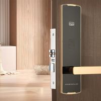 China Campus Homestay Fingerprint Cam Lock Biometric Mortise Lock Swipe Card for sale
