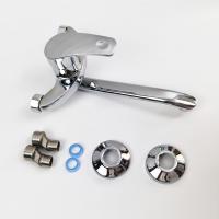China Wall Mount Zinc Shower Head Hot And Cold Basin Taps 1.0mpa for sale