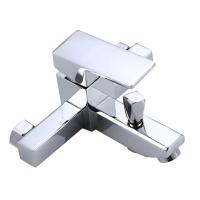 China Triple Aluminum Shower Head Square For Bathroom Bathtub Electroplated Copper for sale