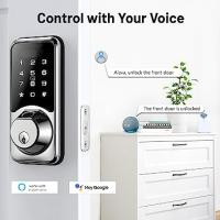 China 7-In-1 WiFi Touchpad Deadbolt Keyless Interior Door Lock for sale