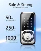 China 7-In-1 WiFi Touchpad Deadbolt Keyless Interior Door Lock for sale