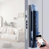 China Airbnb Hotel Electronic Smart Fingerprint Door Lock Face Recognition for sale
