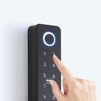 China Aluminum Wifi Remote Biometric Digital Lock Fingerprint Password For House for sale
