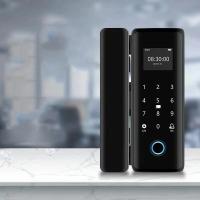China Interior Smartkey Glass Door Wireless Fingerprint Lock Remote Control oem for sale