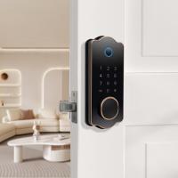 China ‎Amazon Alexa Electronic Smart Fingerprint Door Lock Deadbolt Fully Automatic for sale