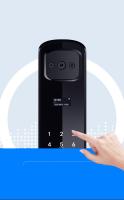 China Automatic Fingerprint Thumbprint Door Lock Deadbolt 3D Face Recognition for sale