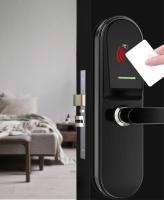China Zinc Alloy Wireless Digital Fingerprint Lock For Hotel Ergonomic Design for sale