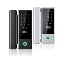 China Zinc Wifi Keyless Door Lock Thumb Print Padlock Password Swipe Card for sale