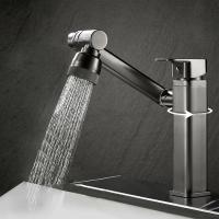 China Digital Display Gunmetal Waterfall Sink Faucet Hot And Cold for Kitchen Household for sale