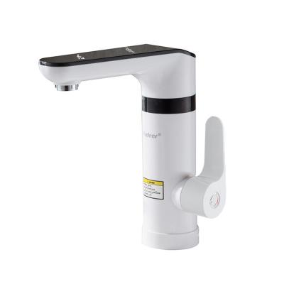 China White Cold And Hot Electronic Bathroom Faucet Tap Anti Splash 150L for sale
