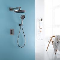China Anti Scald All Copper Embedded Faucet Shower Head Set ‎‎Brass Stainless Steel for sale