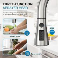 China Brushed Nickel SUS304 Stainless Steel Faucet Sprayer For Kitchen Sink for sale