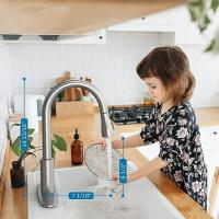 China Brushed Nickel SUS304 Stainless Steel Faucet Sprayer For Kitchen Sink for sale