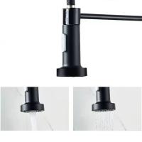 China Stainless Steel Spring Kitchen Faucet Restaurant Sink Sprayer Hot And Cold Water for sale