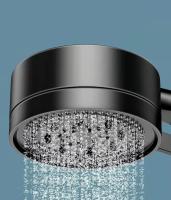 China Lotus Aluminum Shower Head Nozzle Set Detachable Self cleaning for sale