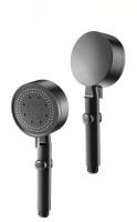 China Lotus Aluminum Shower Head Nozzle Set Detachable Self cleaning for sale