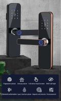 China Virtual Password Fingerprint Door Lock Keyless Bluetooth Wifi Biometric Digital For Business for sale