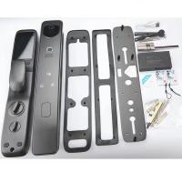China Live Video Intercom Fingerprint Door Lock Keyless Bluetooth Wifi Biometric Digital For Business for sale